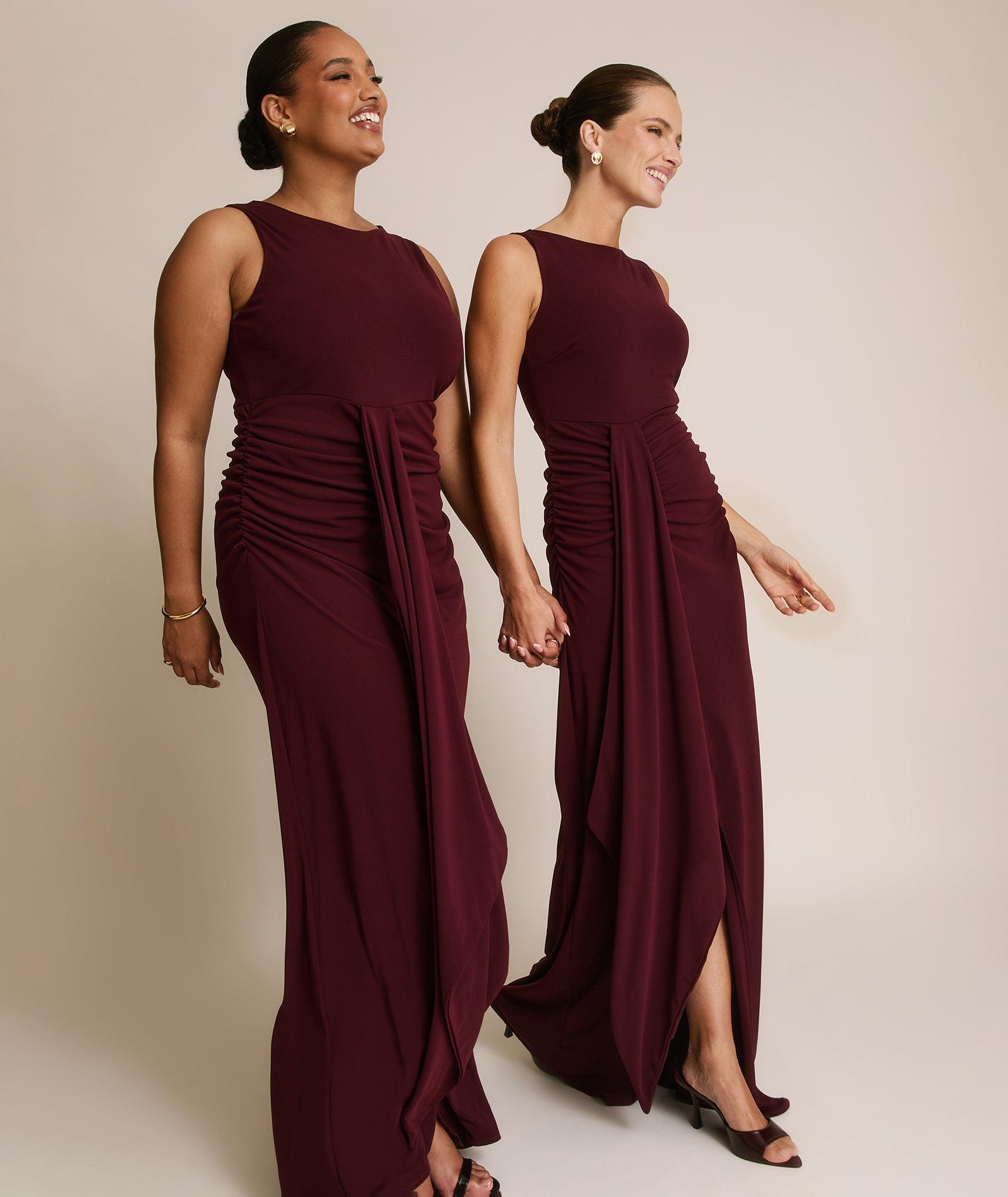 Signature Sculpt Bridesmaid Dresses: Merlot – Six Stories