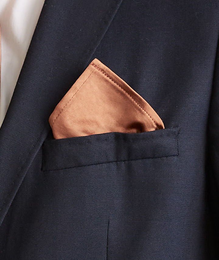 Men's Satin Pocket Square | Six Stories